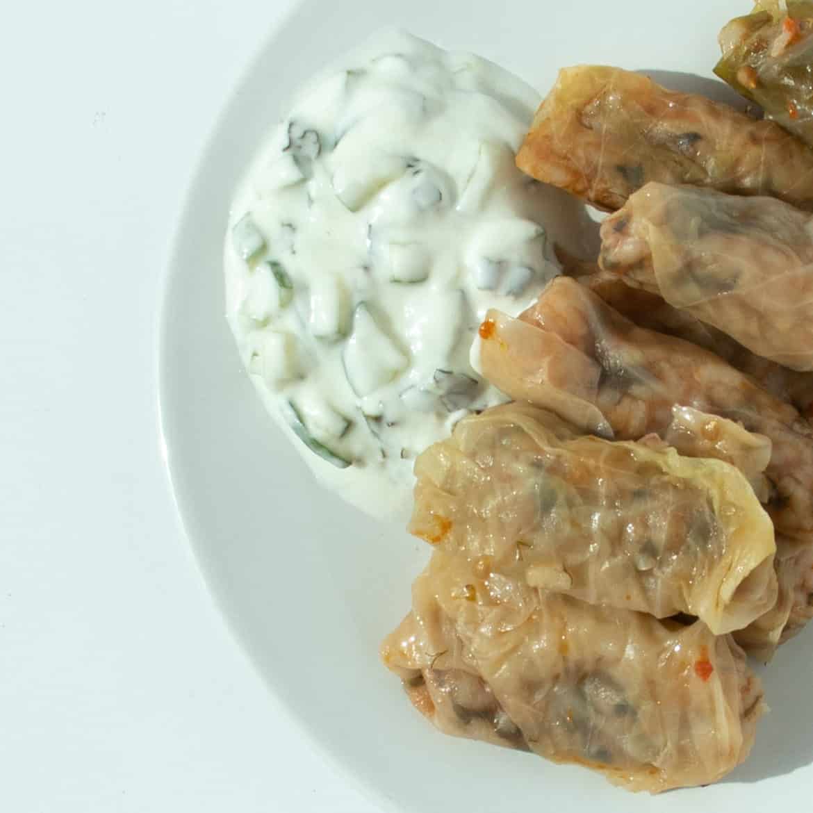 Egyptian Mahshi Crumb (Stuffed Cabbage Rolls) - The Matbakh