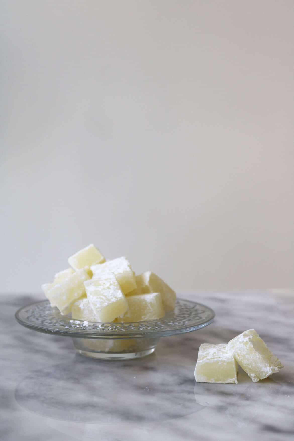 Homemade Turkish Delight (Raha or Lokum) - The Matbakh