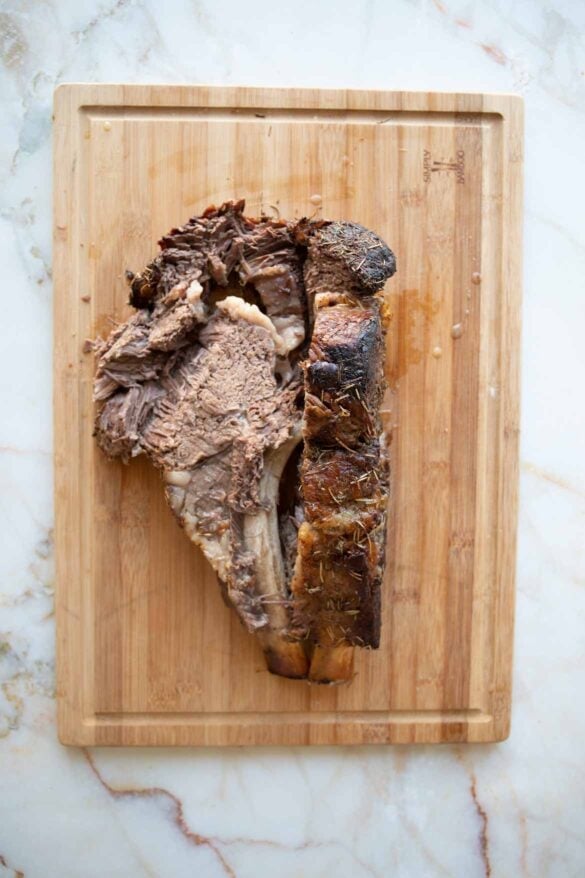 Tender Bone-In Ribeye Roast Recipe (Well Done Prime Rib) - The Matbakh