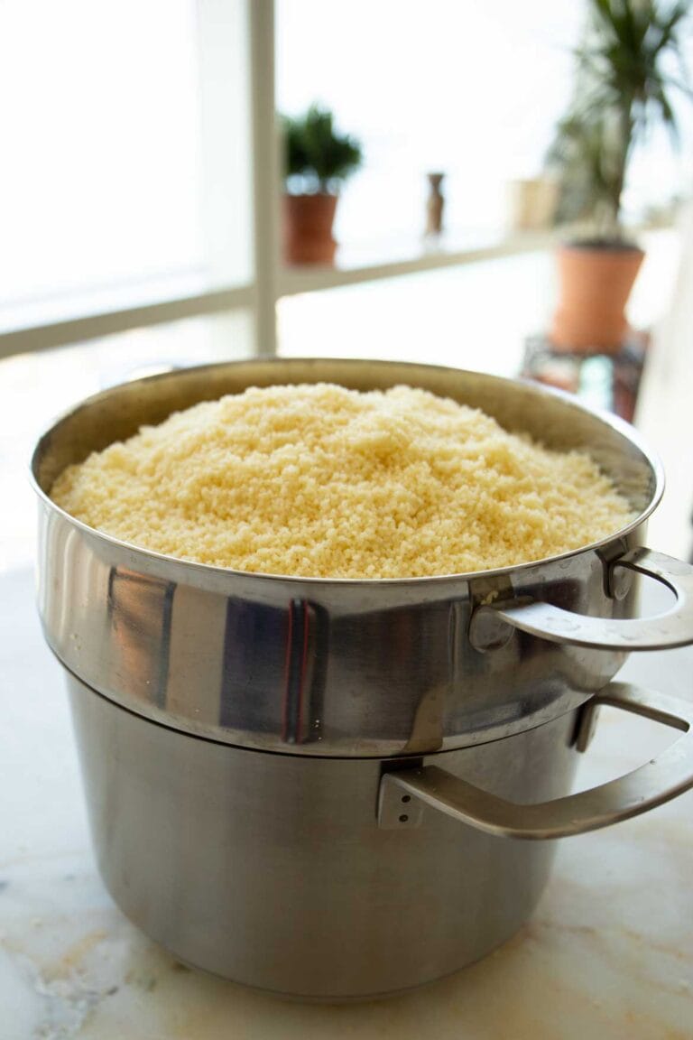 Fluffy Steamer Couscous - The Matbakh