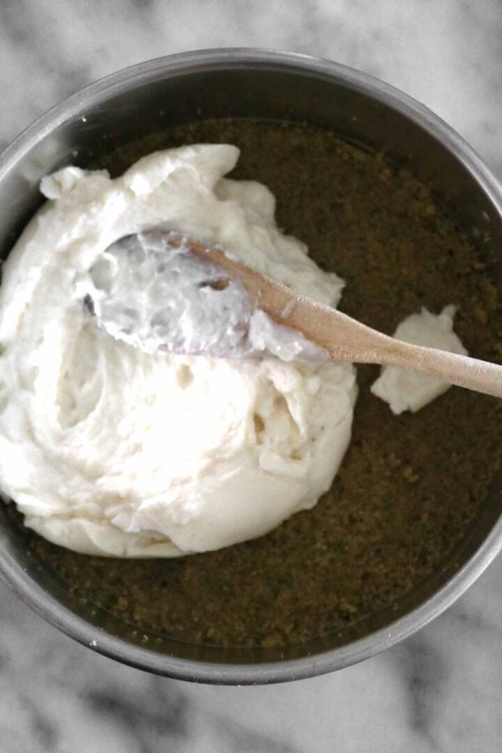 Mafroukeh Pistachio Dessert With Cream - The Matbakh