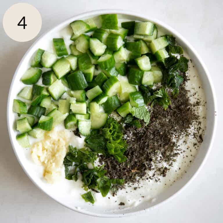 Cucumber Yogurt Sauce (Khyar Bi Laban) - The Matbakh