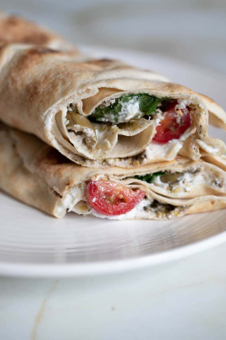 Labneh Pita Sandwich - The Matbakh