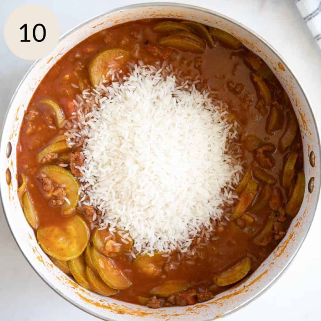 Mahshi Sliced Kousa Squash Casserole - The Matbakh