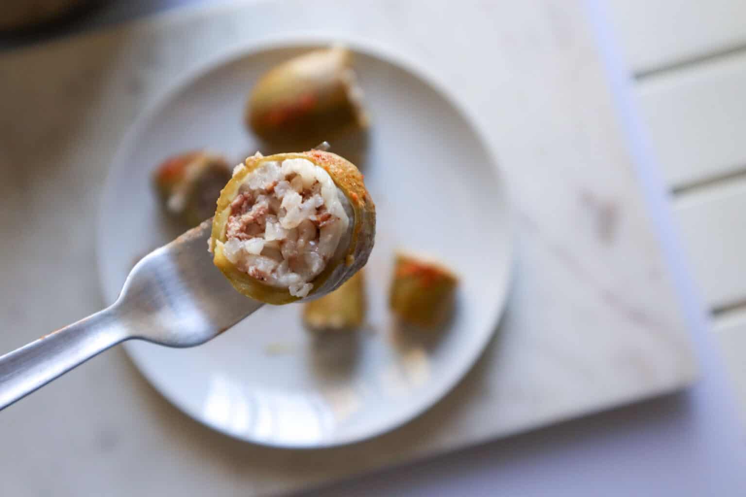 Kousa Mahshi Lebanese Stuffed Zucchini - The Matbakh