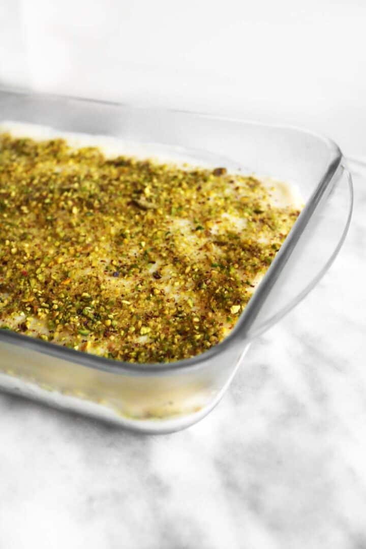 Aish El Saraya - Ashta With Sweetened Bread - The Matbakh