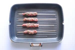 Lebanese Kafta Kabobs - The Matbakh