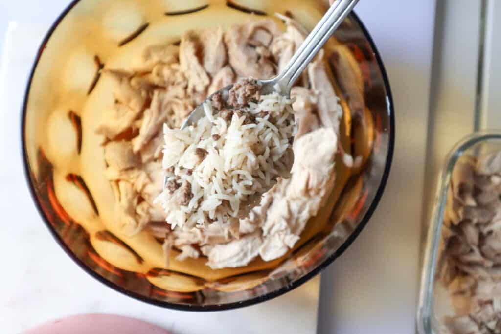 Lebanese Chicken and Rice (Riz a Djej) - The Matbakh