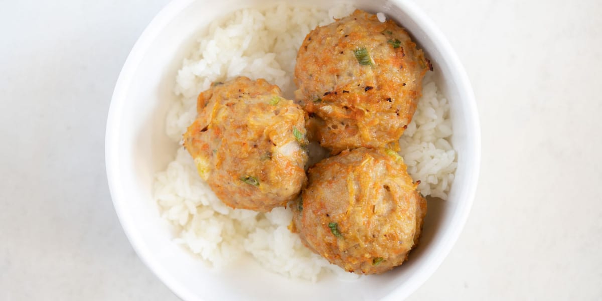 Baked Teriyaki Chicken Meatballs - The Matbakh