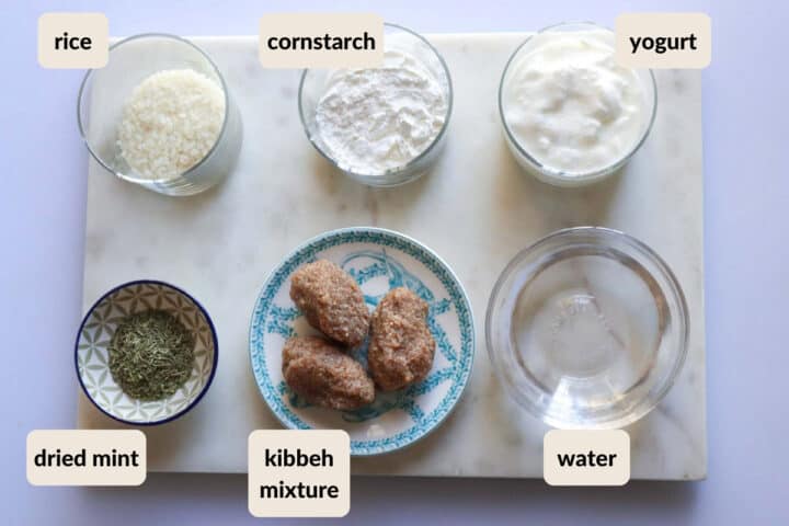 Kibbeh Labanieh (Kibbeh Balls In Yogurt) - The Matbakh