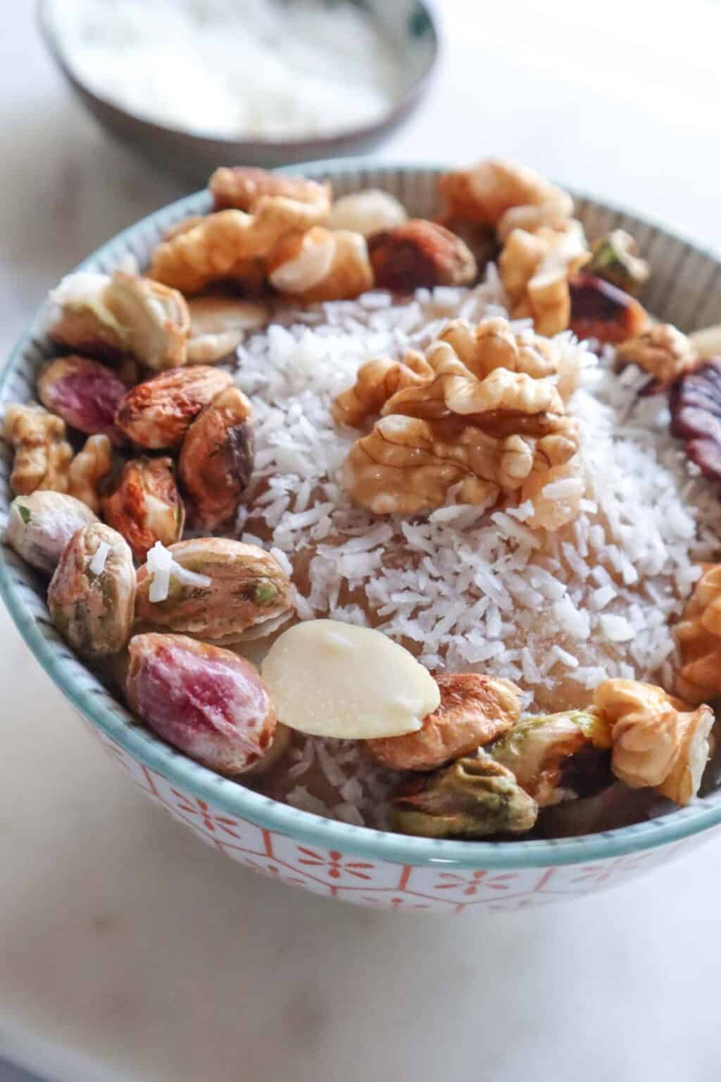 Meghli Lebanese Caraway Pudding - The Matbakh