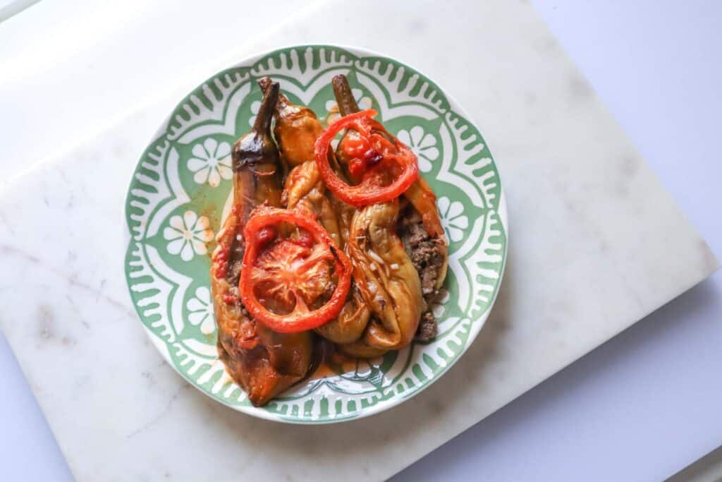 Sheikh El Mahshi (Stuffed Eggplant) - The Matbakh