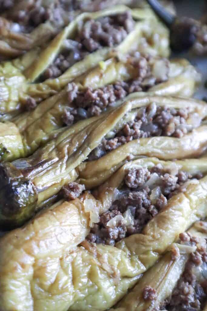 Sheikh El Mahshi (Stuffed Eggplant) - The Matbakh