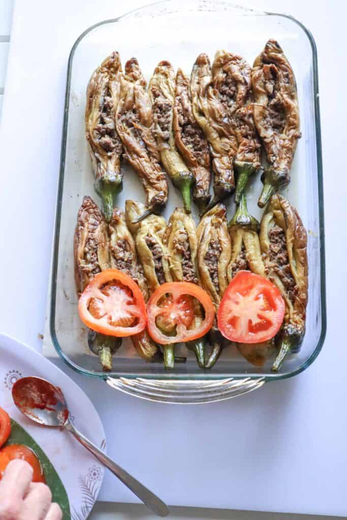 Sheikh El Mahshi (Stuffed Eggplant) - The Matbakh