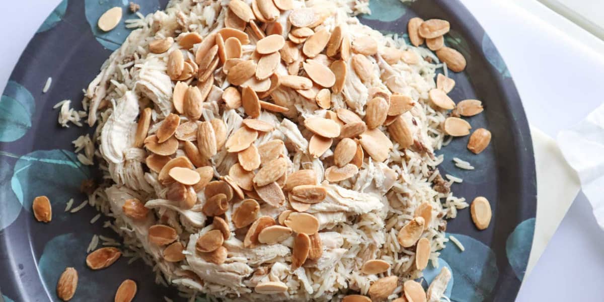 Lebanese Chicken and Rice (Riz a Djej) - The Matbakh