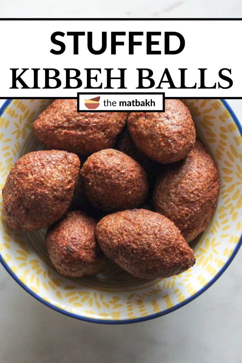 Fried Kibbeh Balls - The Matbakh