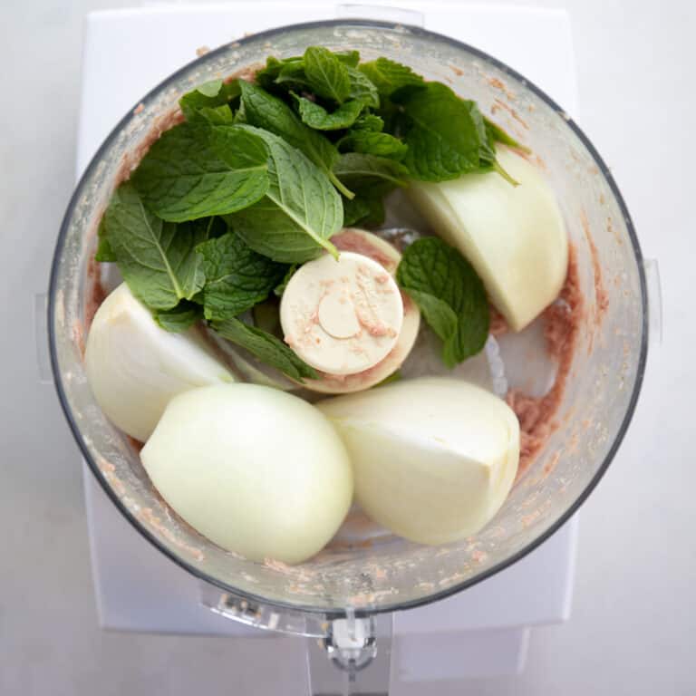 Lebanese Baked Stuffed Kibbeh - The Matbakh