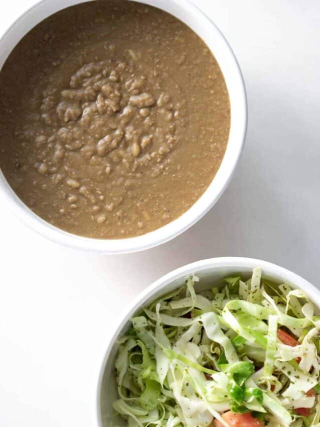 Mujadara Lebanese Lentils and Rice - The Matbakh