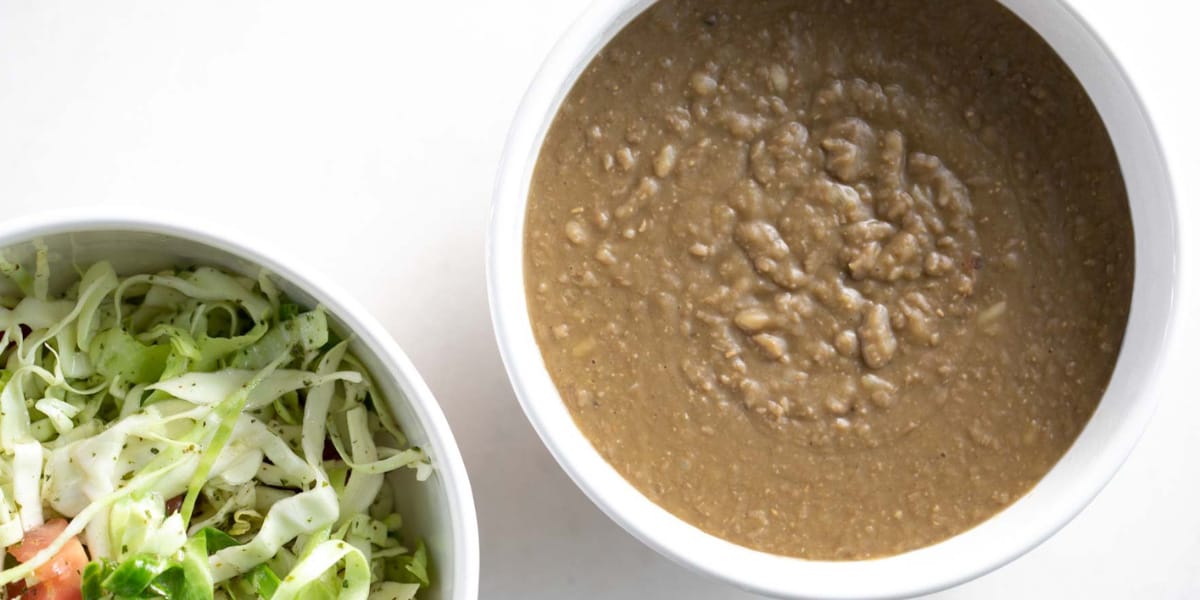 Mujadara Msufaye Lebanese Lentils and Rice - The Matbakh