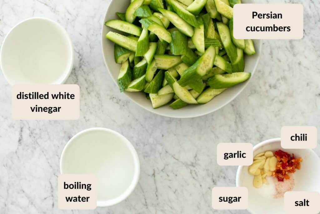 Spicy Egyptian Cucumber Pickles - The Matbakh