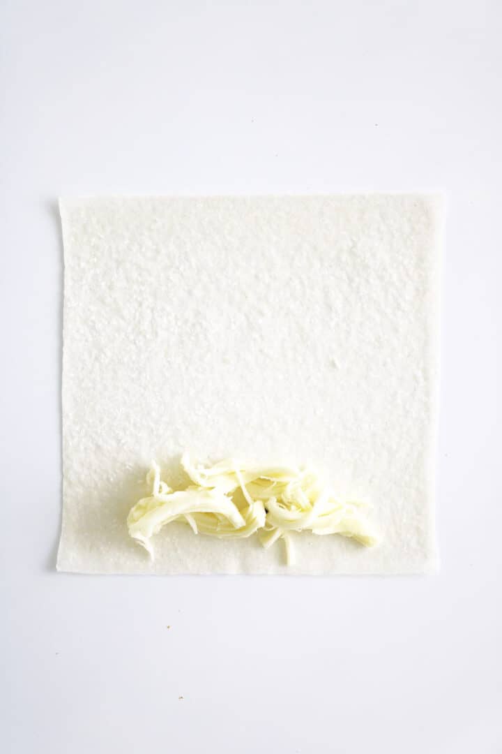 Fried Cheese and Za'atar Spring Rolls - The Matbakh