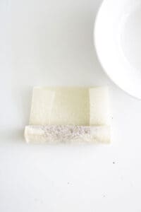 Fried Cheese and Za'atar Spring Rolls - The Matbakh