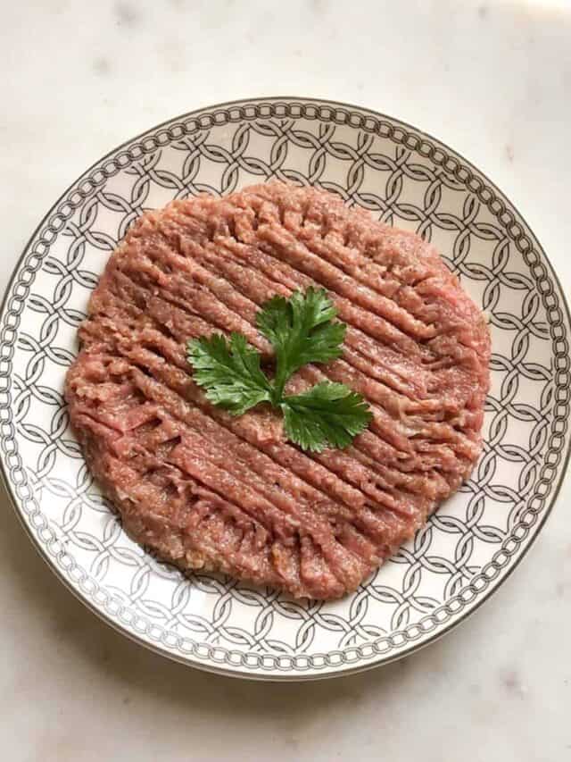 Lebanese Raw Kibbeh - The Matbakh