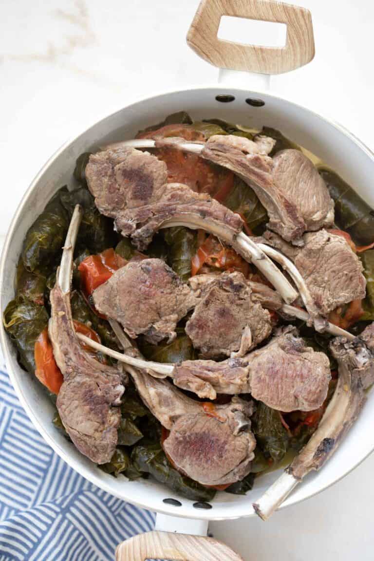 Lebanese Stuffed Grape Leaves (Warak Enab) - The Matbakh