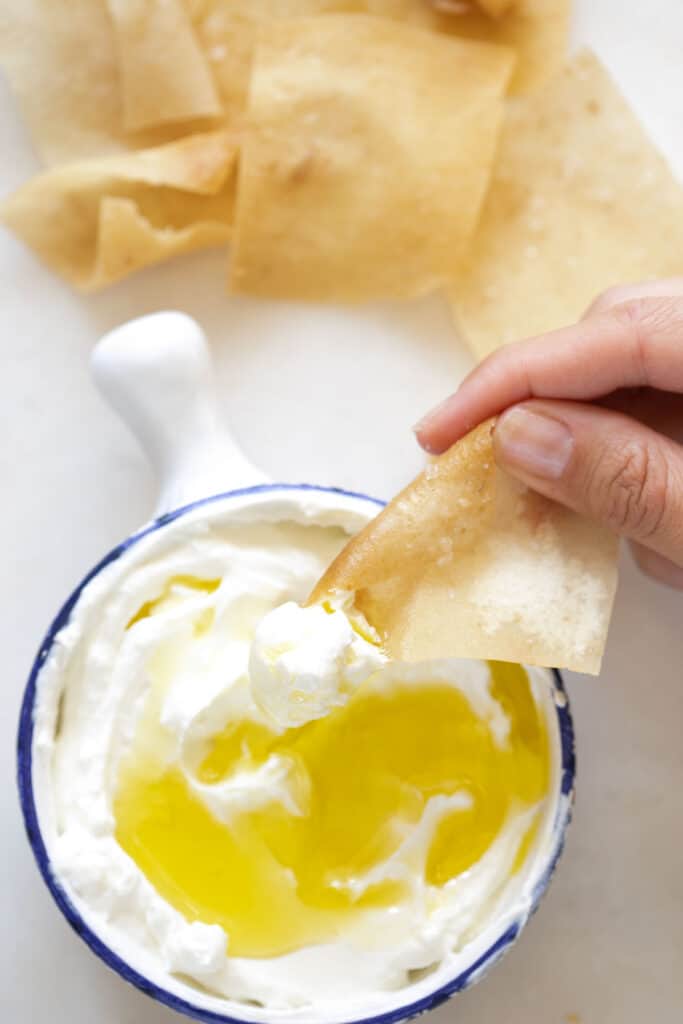 Garlic Labneh - The Matbakh