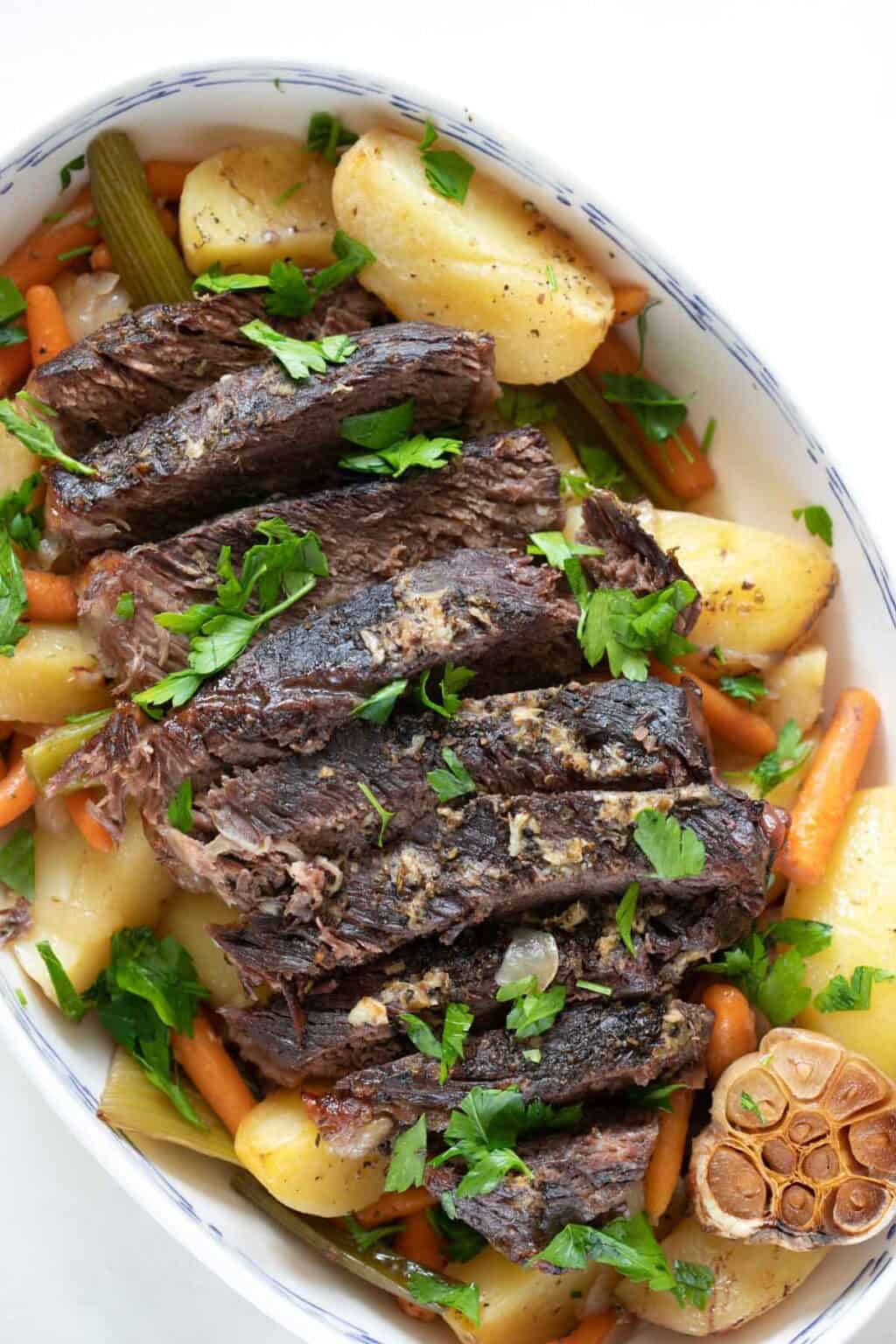 Mediterranean Beef Pot Roast - The Matbakh