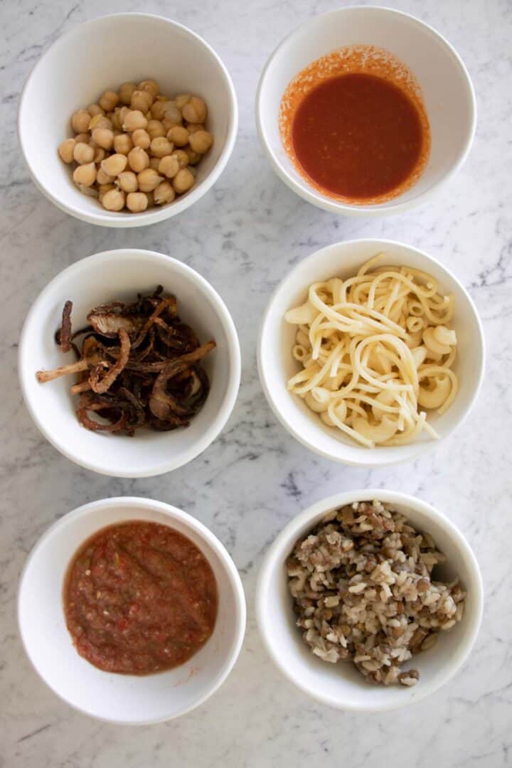 Egyptian Koshari Recipe (The Best I've Had) - The Matbakh