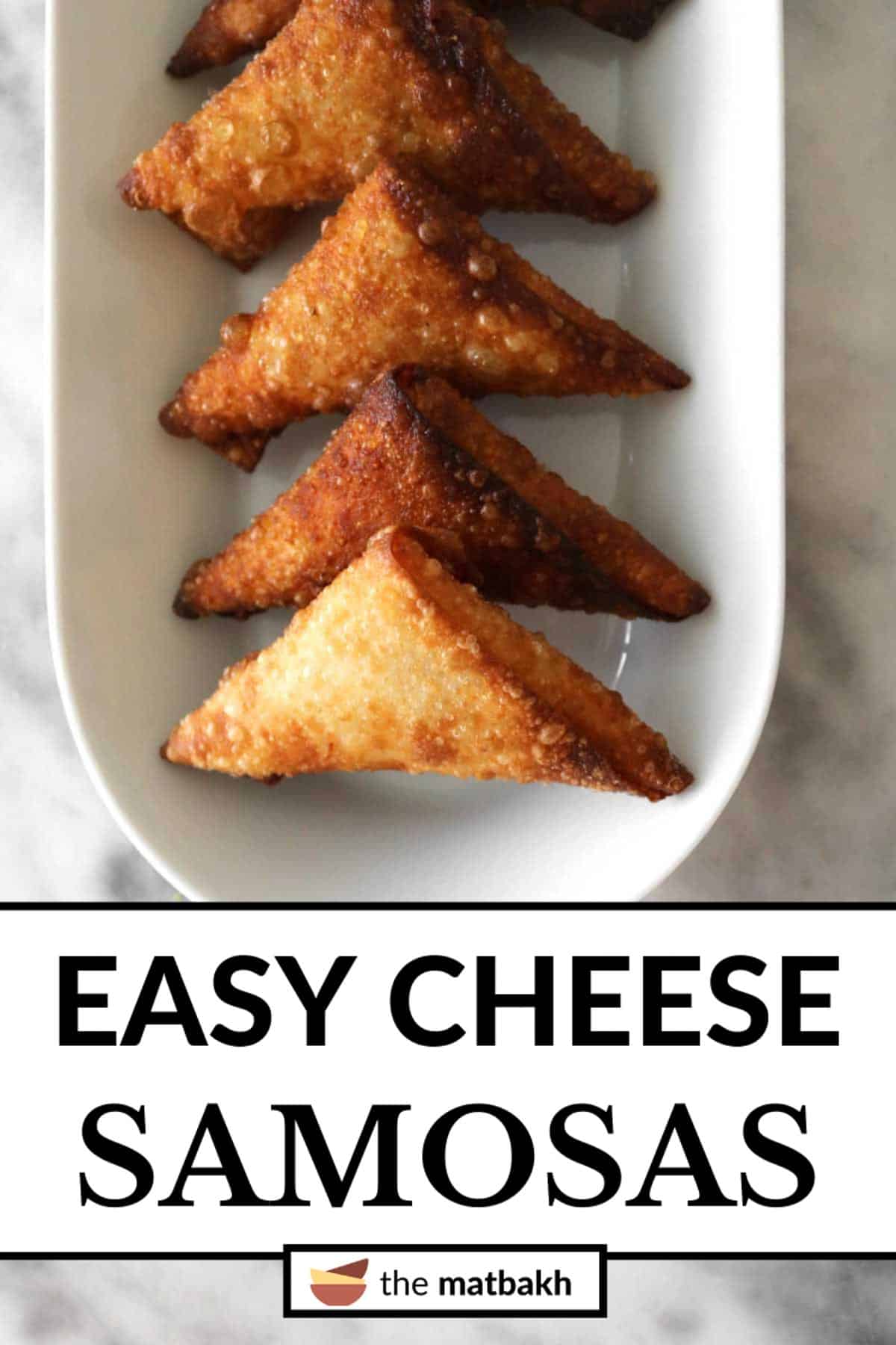 Cheese Sambousek - The Matbakh