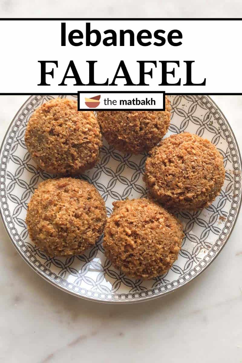 Lebanese Falafel - The Matbakh