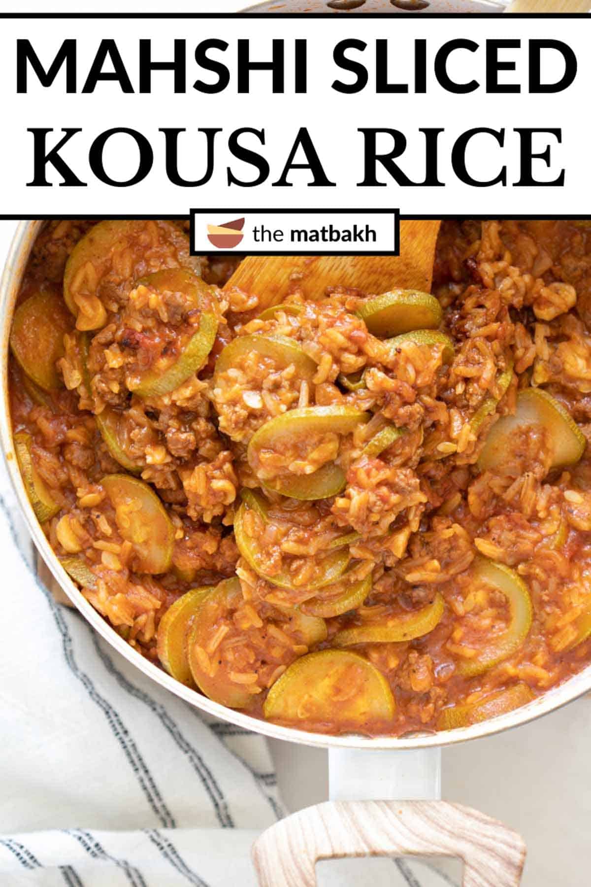 Ground Beef Zucchini Rice Casserole - The Matbakh