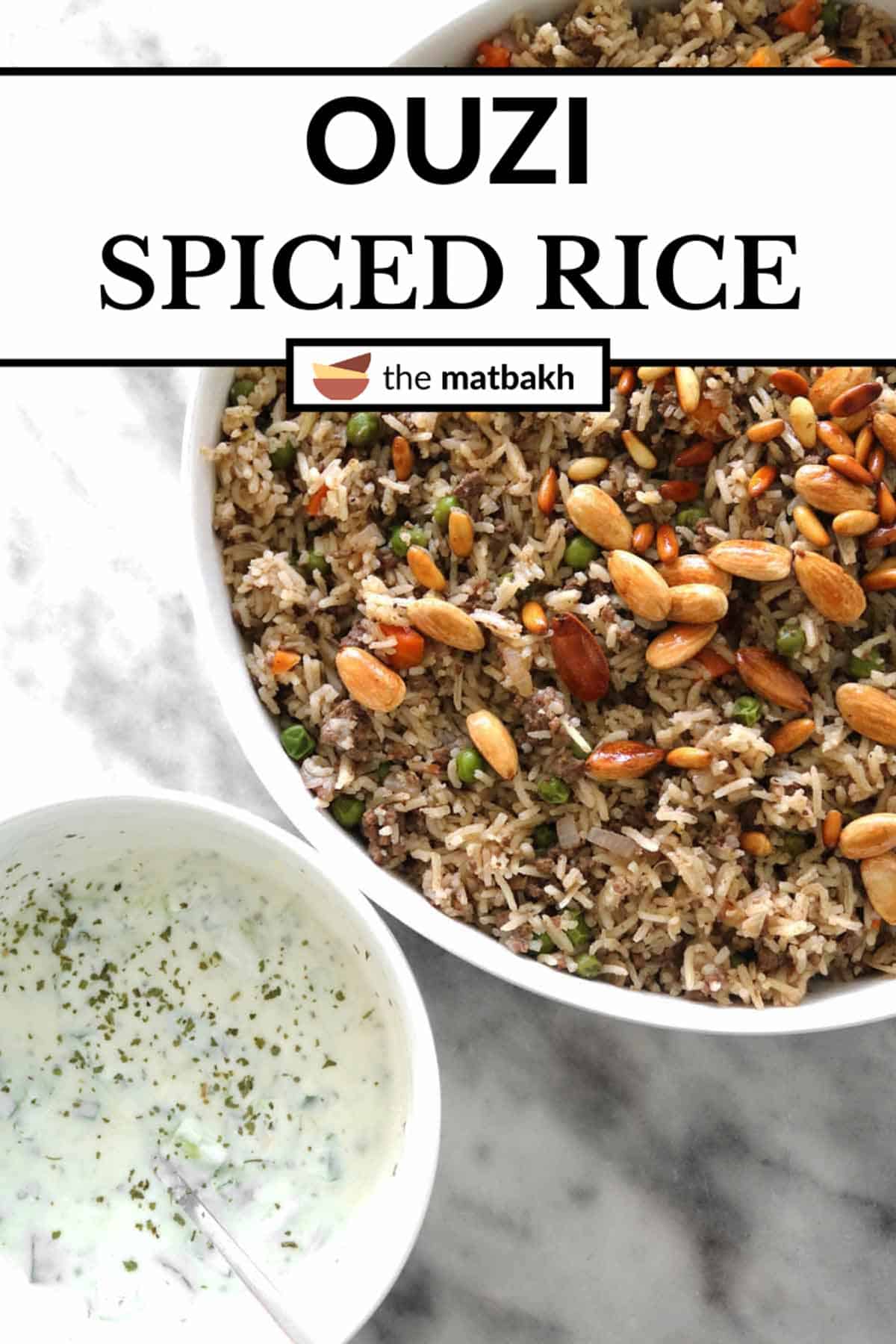 Ouzi Spiced Rice With Minced Lamb and Toasted Nuts - The Matbakh