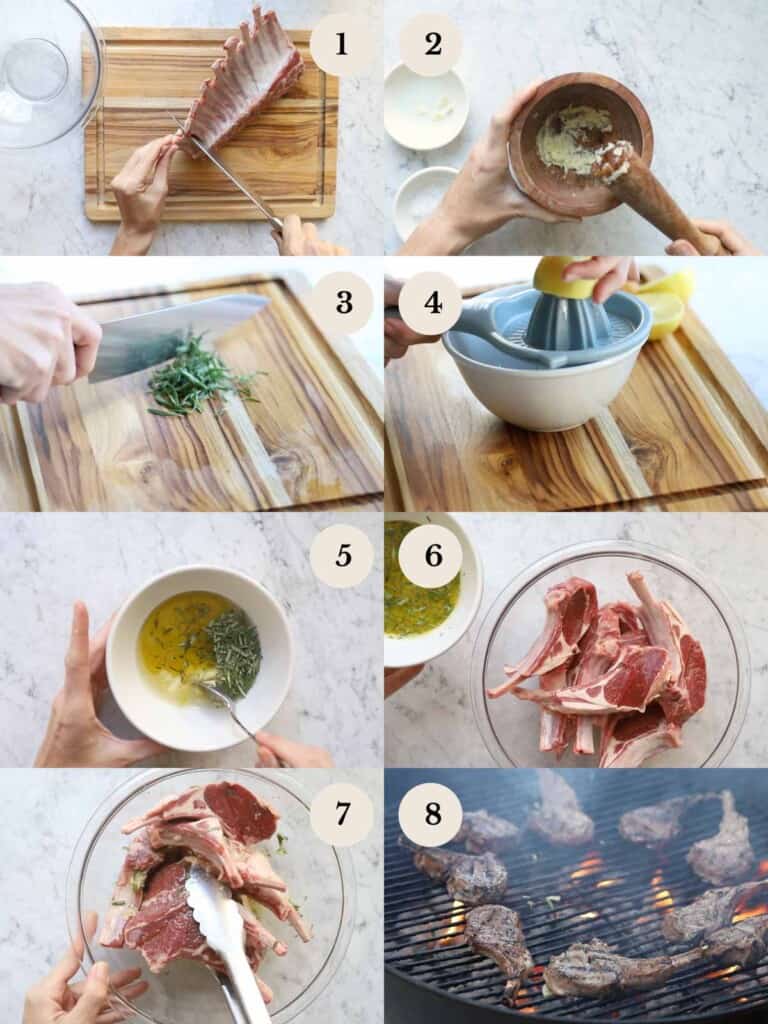 Mediterranean Grilled Lamb Rib Chops - The Matbakh