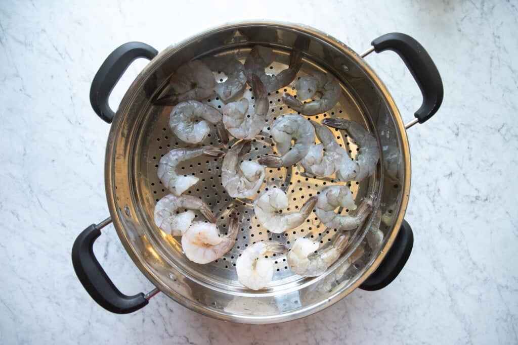 Steamed Shrimp Cocktail The Matbakh