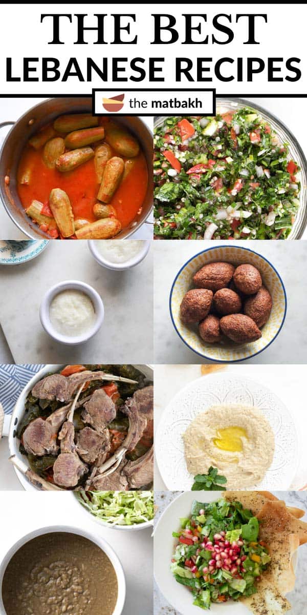 The Best Traditional Lebanese Food Dishes (22 Recipes) - The Matbakh
