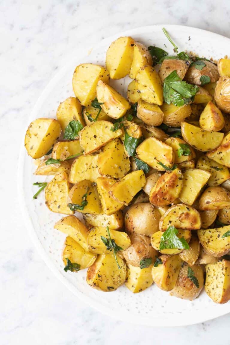 Butter Roasted Baby Gold Potatoes - The Matbakh