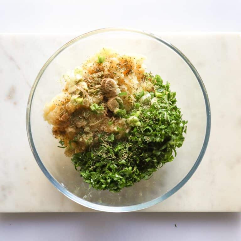 Potato Kibbeh (Kibbet Batata) - The Matbakh