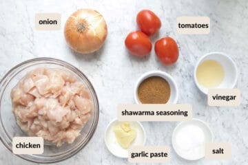 Sheet Pan Lebanese Chicken Shawarma - The Matbakh