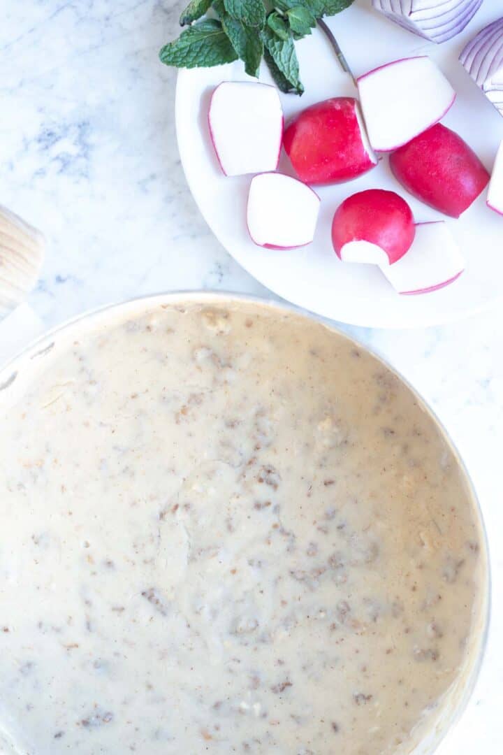 Lebanese Kishik Soup (Kishk) - The Matbakh