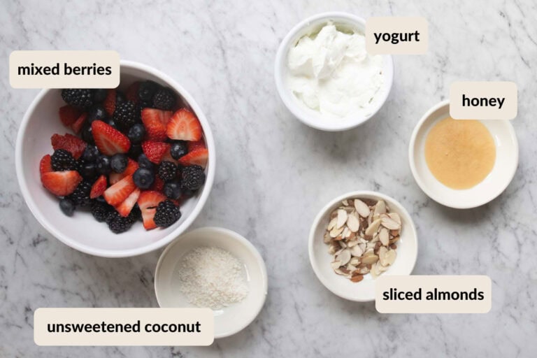 Fresh Mixed Berry Bowl with Honey Greek Yogurt - The Matbakh